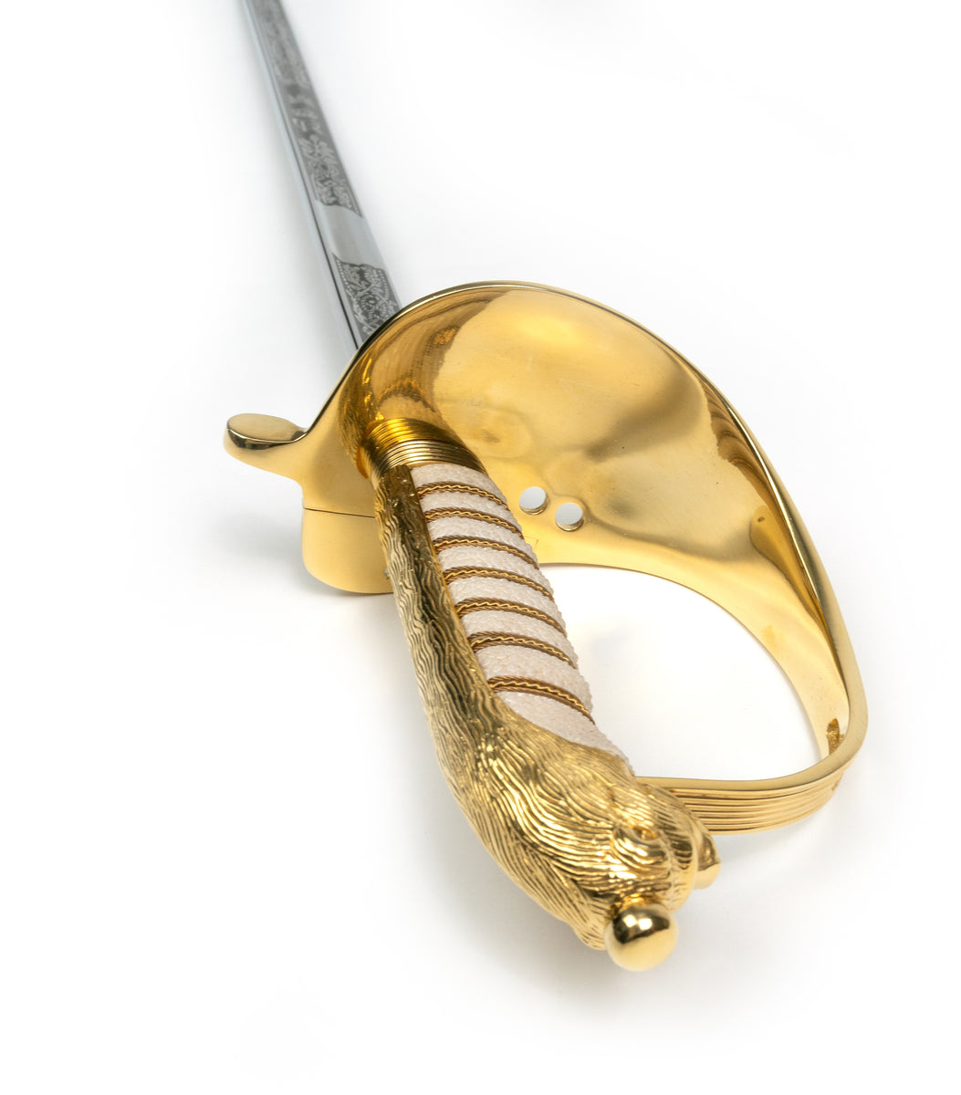 Royal Navy Officers Below Flag Rank - Tudor Crown CIIIR Sword & Scabba ...