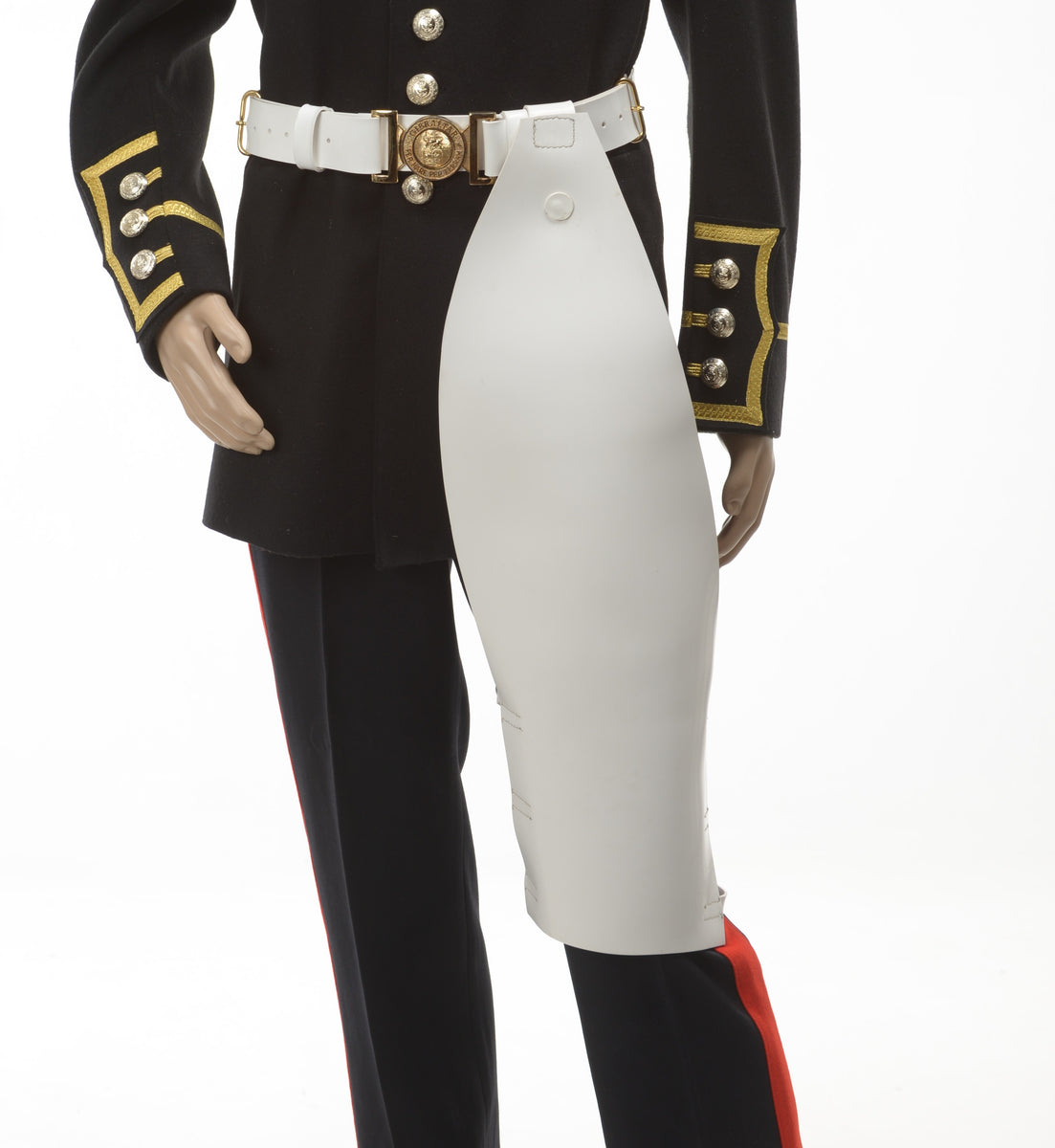 Side Drum Apron, White Gloss – Military.Direct