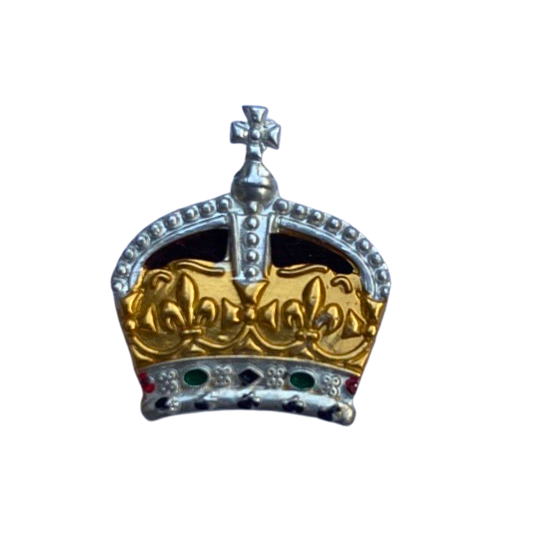 Rank Crowns - No1 Dress - 3/4" - Pairs - Tudor Crown – Military.Direct